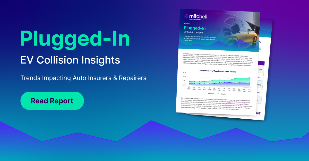 Mitchell Report Highlights Increase in Electric Vehicle Collision ...